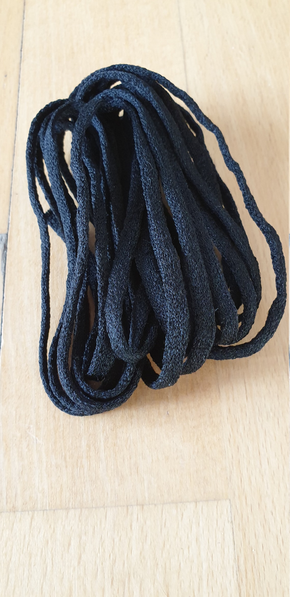 Soft Mask Rubber, Rubber, Round Rubber, Rubber Band, for Masks Black 5 ...