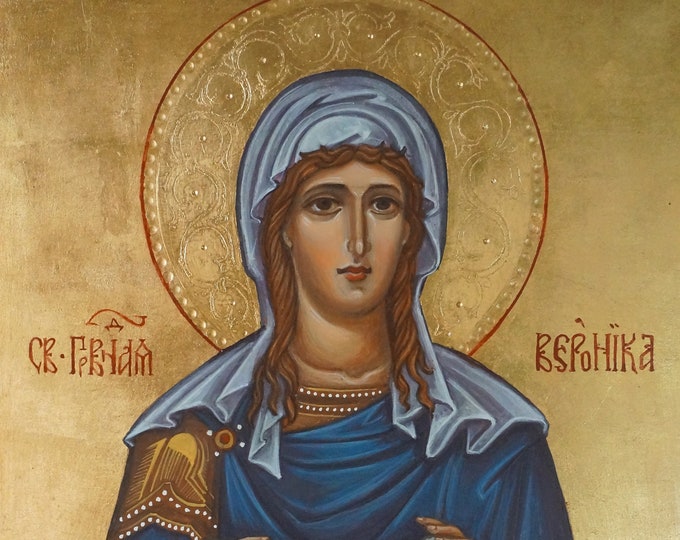 St. Veronica, Icon, Orthodox Icon, Handmade, Original Artwork ...