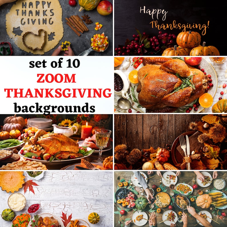 Thanksgiving zoom background - zabap