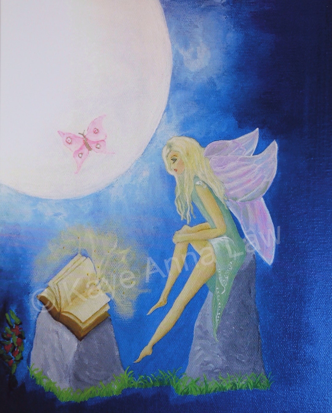 Fairy Art Print Awaken The Wisdom Print Of My Original Artwork Fairy