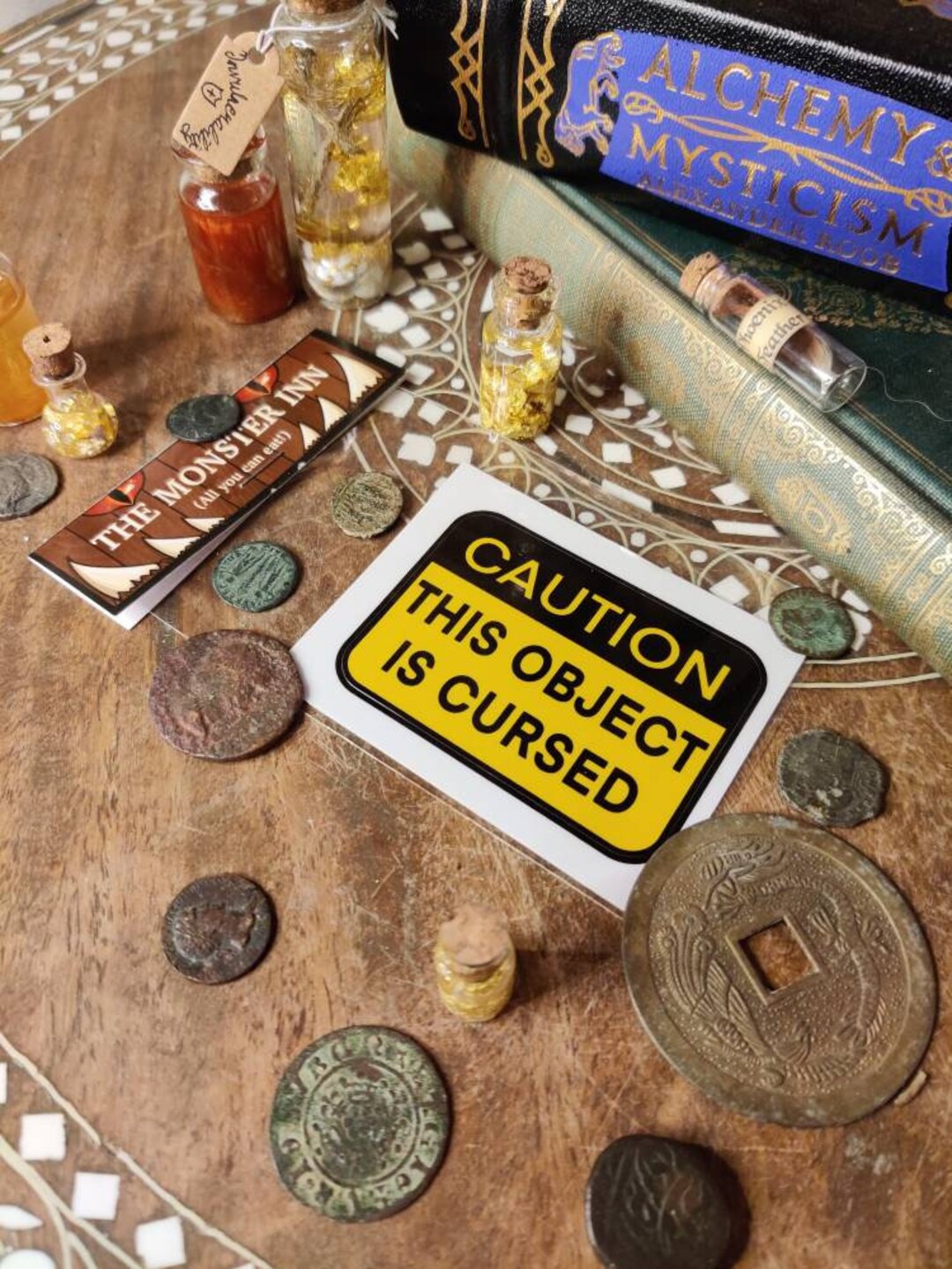 10 Cursed Stickers - Etsy