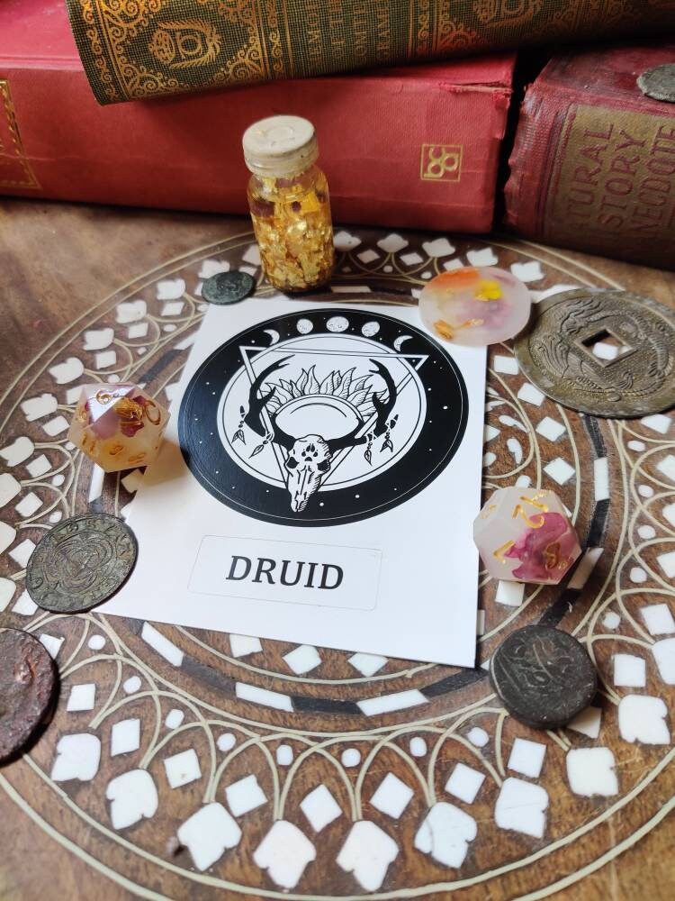 Druid Class Sticker - Etsy
