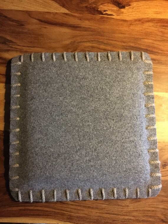Stuhlkissen aus Wollfilz - Etsy