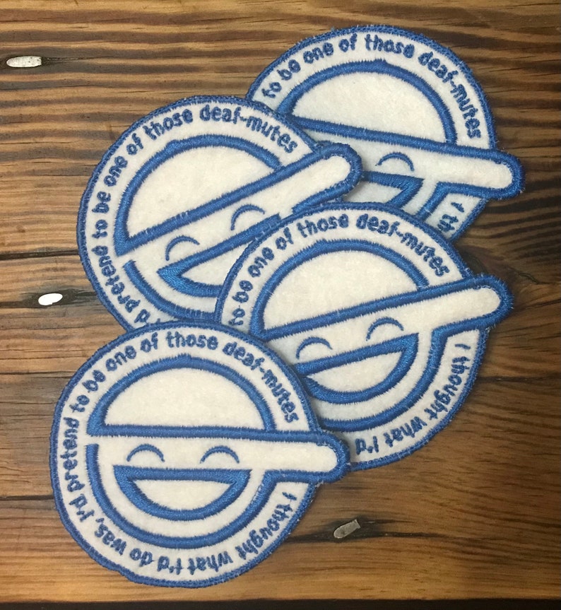 Laughing Man Logo Patch - Etsy