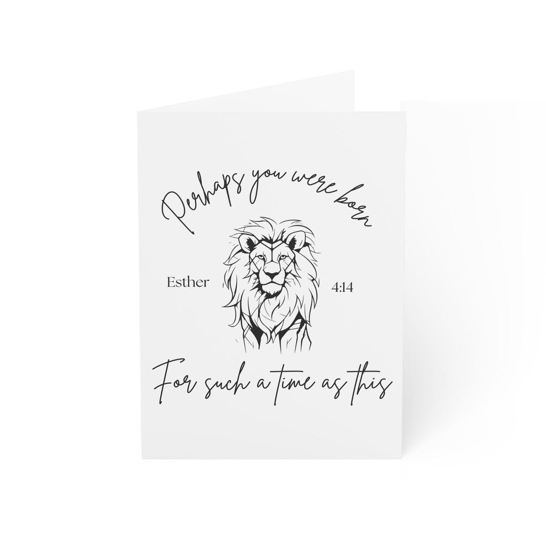 Greeting Cards, Esther Bible Verse Inspirational Stationery, Christian ...