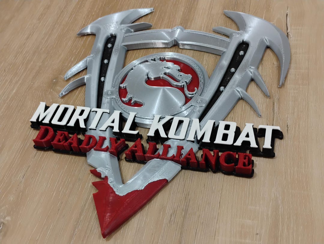 Mortal Kombat Deadly Alliance 3D Printed Plaque - Etsy Canada