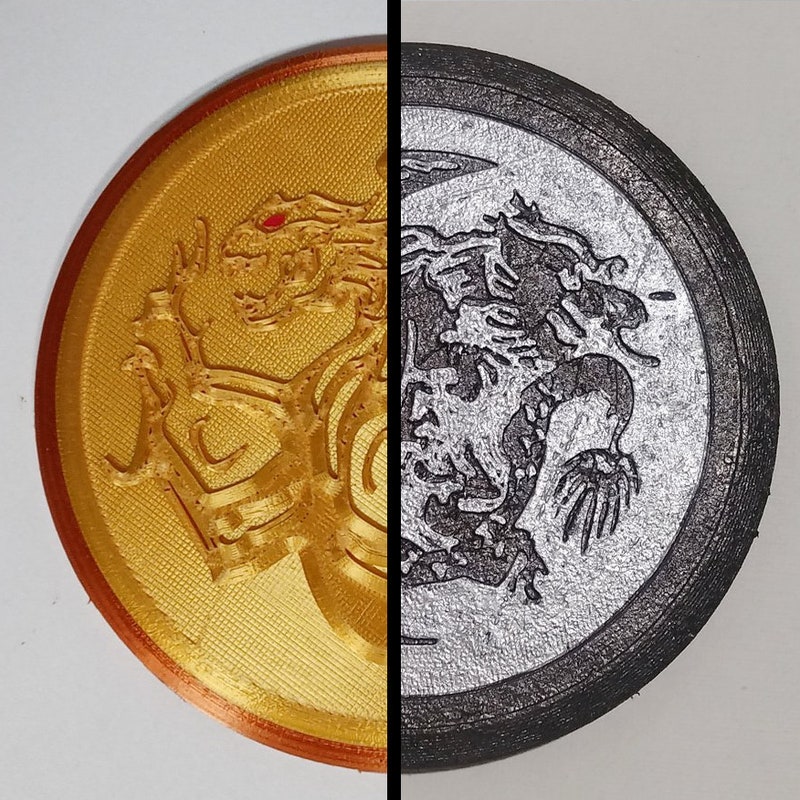 Dragon Medallion - Etsy