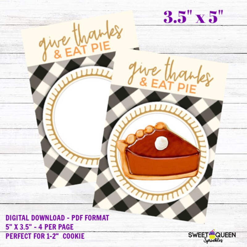 Thanksgiving Cookies - Etsy