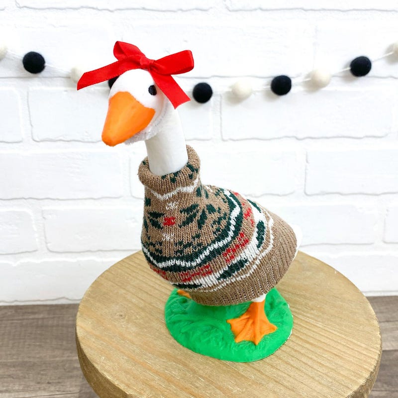 Porch Goose House Decor - Etsy
