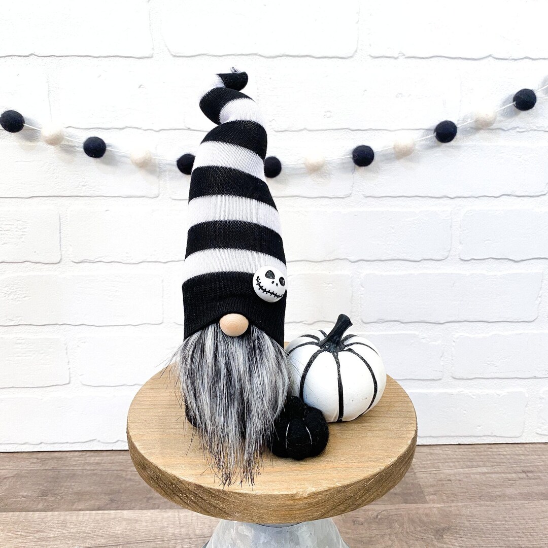 DIY Kit or Gnome Halloween Gnome Skeleton Gnome Skellington Gnome ...