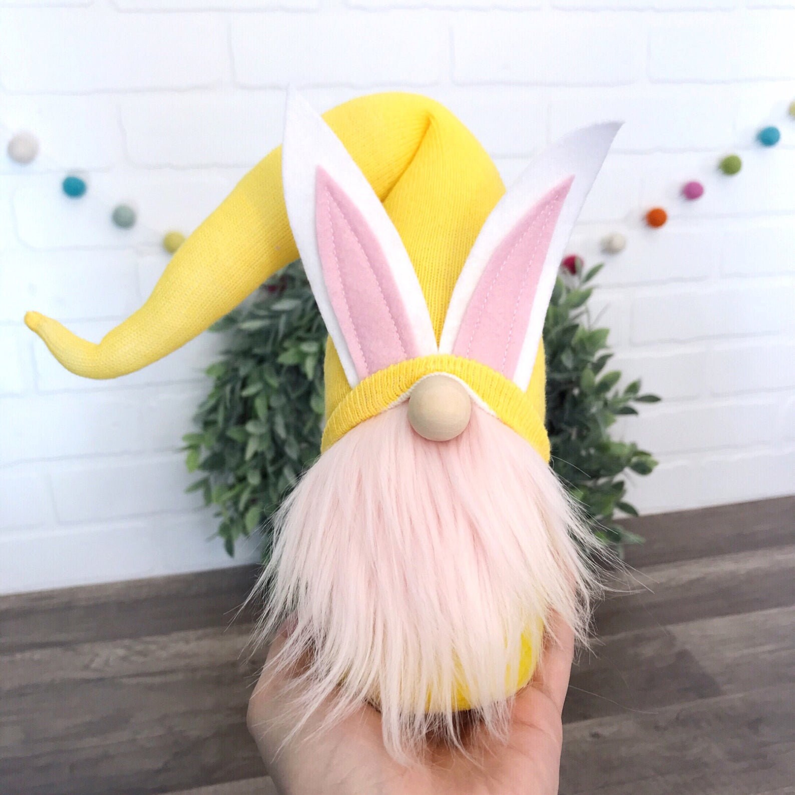 Easter Bunny Gnome Pattern - DIY Sock Gnome Pattern - DIY Gnome ...