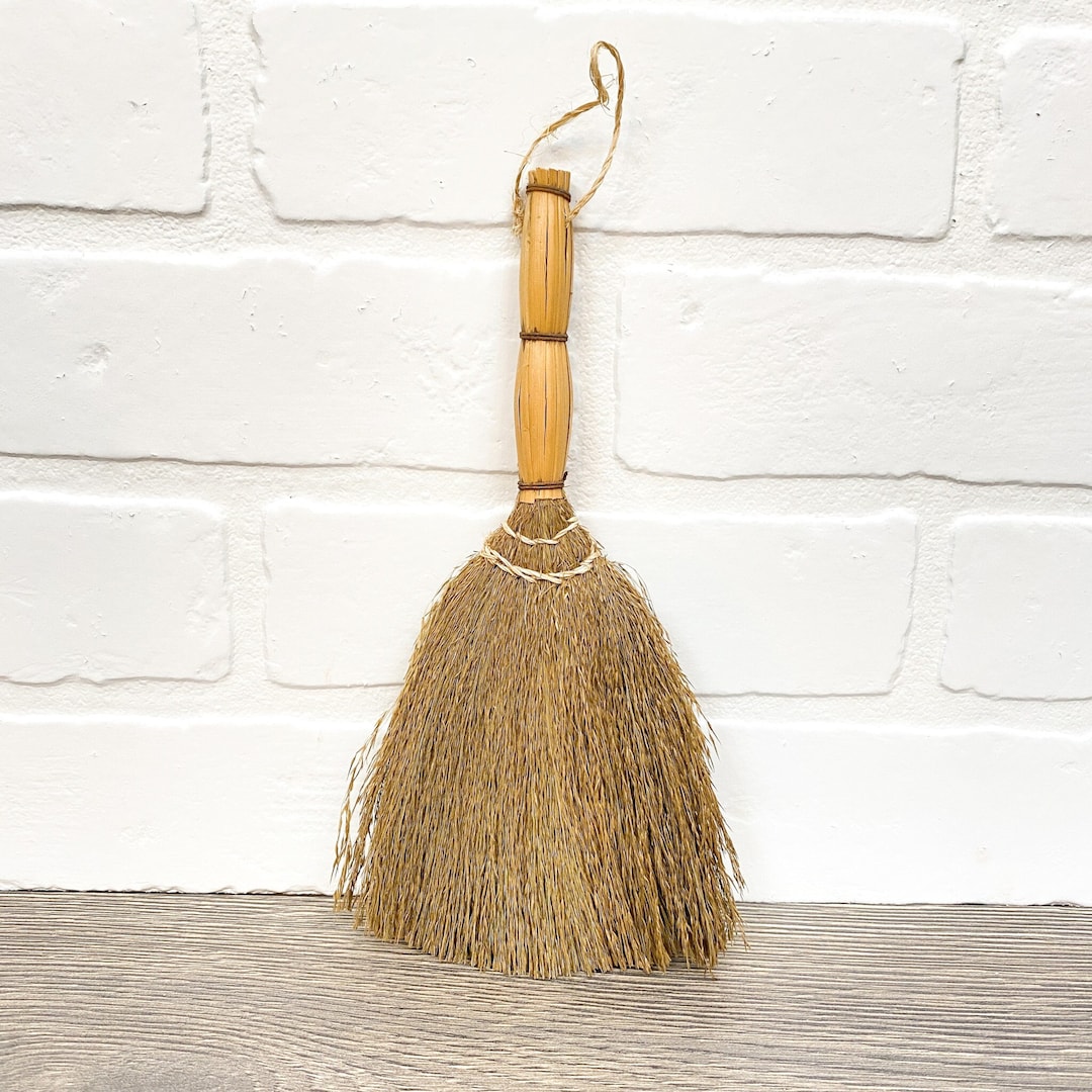 LIMITED Large 9" Craft Broom - Witch Gnome Wicker Broom Accessory ...