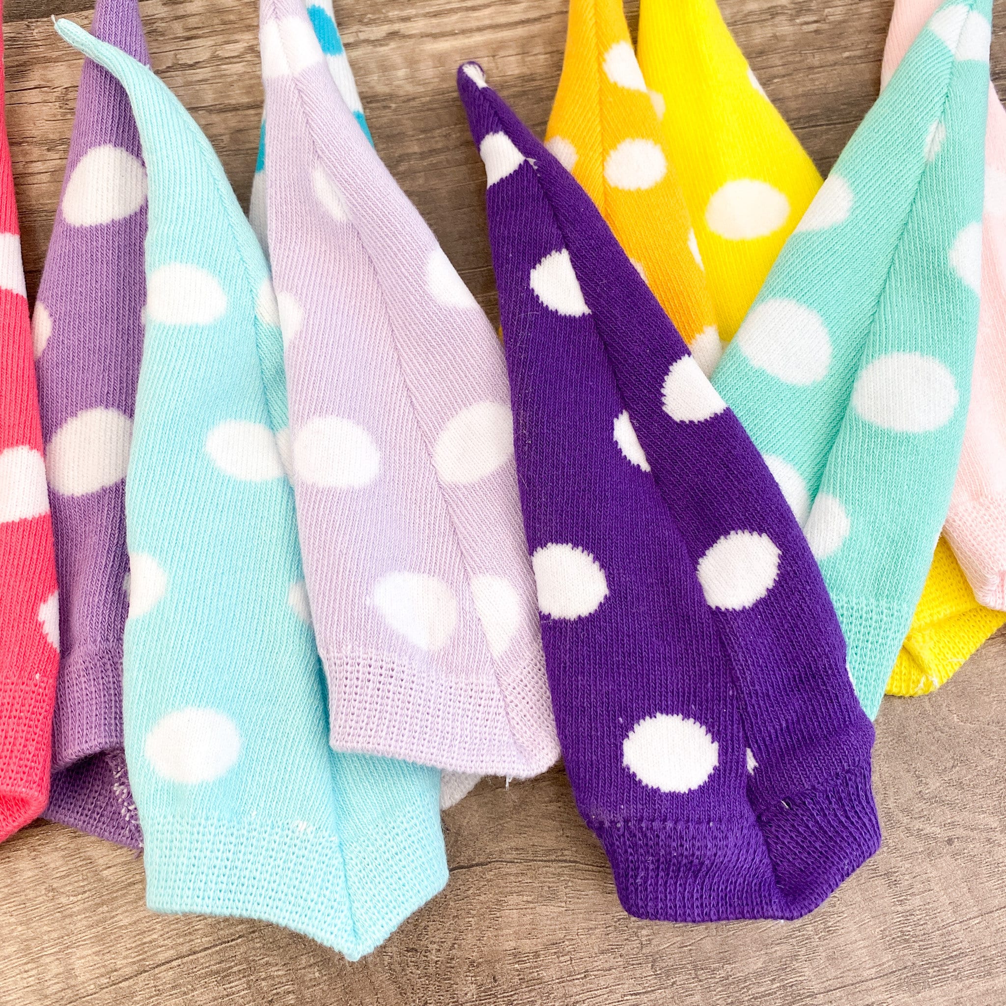 MYSTERY Pack of 5 - Pre-sewn Gnome Hat - Polka Dot Gnome Hat Pack ...