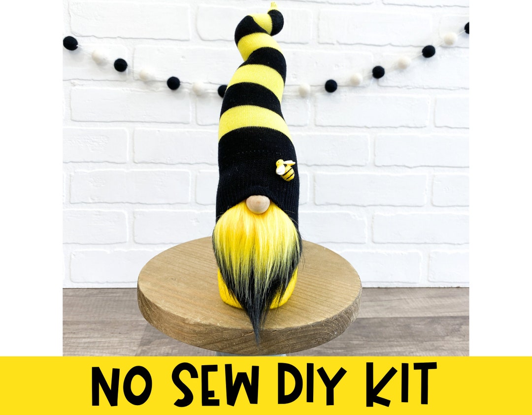 Bumble Bee Gnome Making Kit Spring Craft Kit Bee Gnome Bumble Bee Home ...