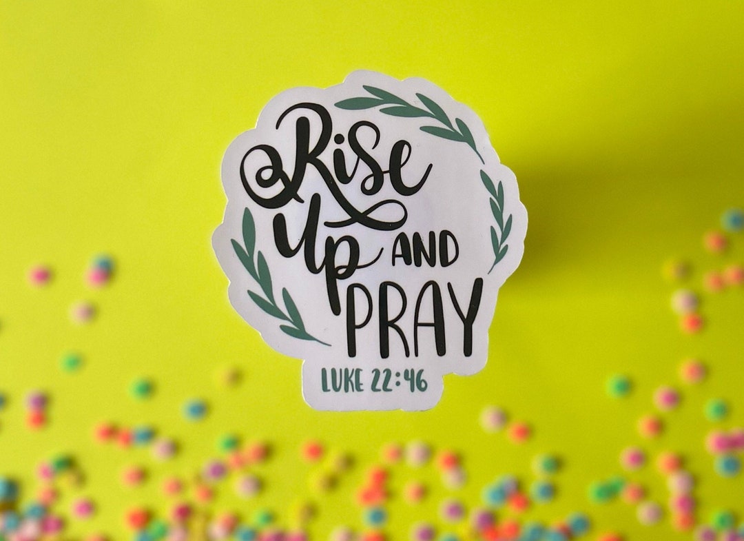 Bible Verse Sticker, Faith Sticker, Religious Sticker, Scripture ...
