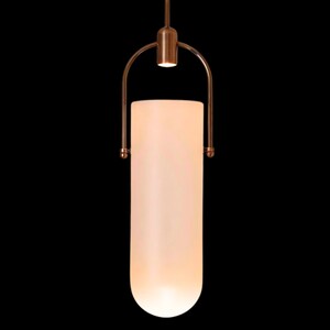 Modern Pendant Light Arc Well Pendant Light Ceiling Light Glass Blowing ...