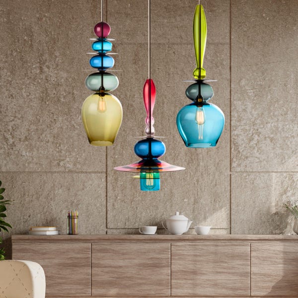 Blown Glass Lighting - Etsy