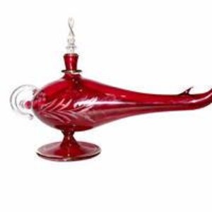 Alaa Eldin Fragrance Perfume Bottle - New Red Engraved Perfume Bottle ...