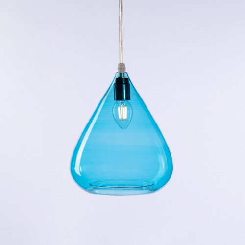 Blue Pendant Lighting for Home Decoration Chandelier Light and - Etsy