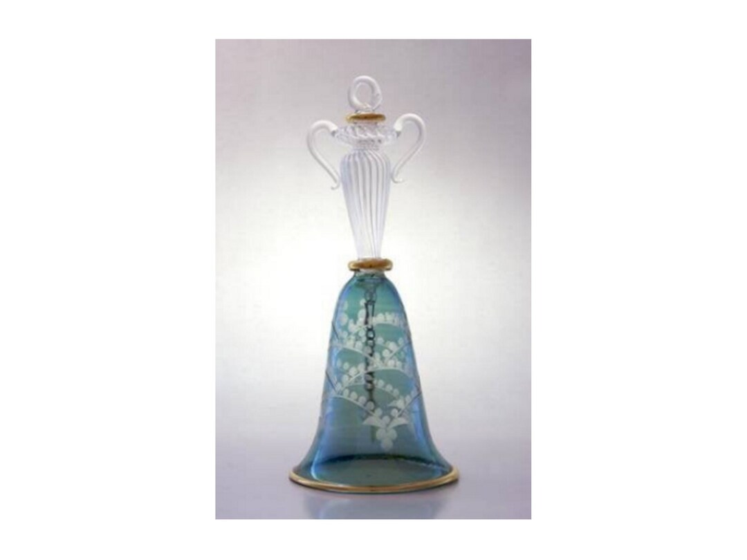 Special Engraved Crystal Glass Bell Hand Blown Glass Ornaments Hand ...