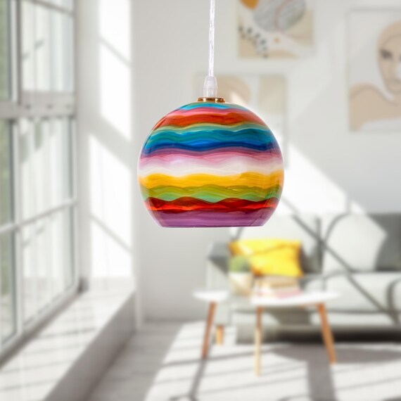 Multi Colored Ceiling Lighting
