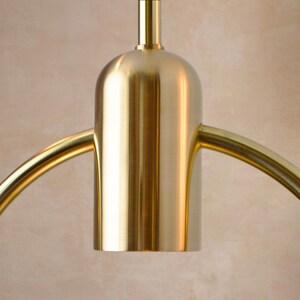Modern Pendant Light Arc Shape Pendant Light Ceiling Light Glass ...