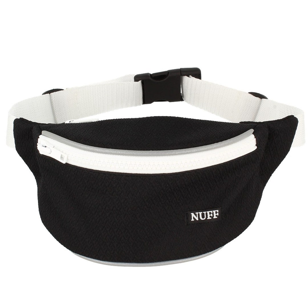 Nuff Kids Fanny Pack Bum Bag | Black and White Child's Waist Pack - Etsy