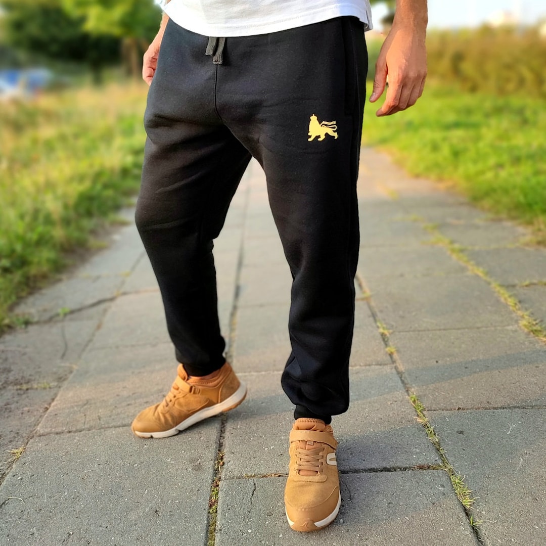 Lion of Judah Jogging Trackies, Sweatpants | Rasta Reggae Roots ...