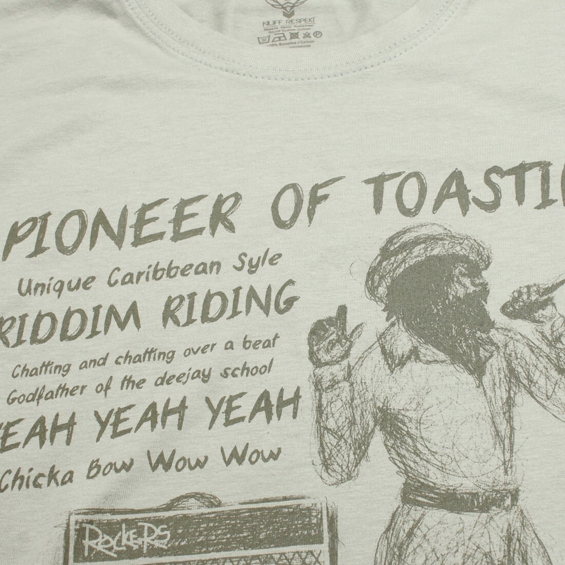 Reggae T-shirt Pioneer of Toasting U-roy Sound System - Etsy