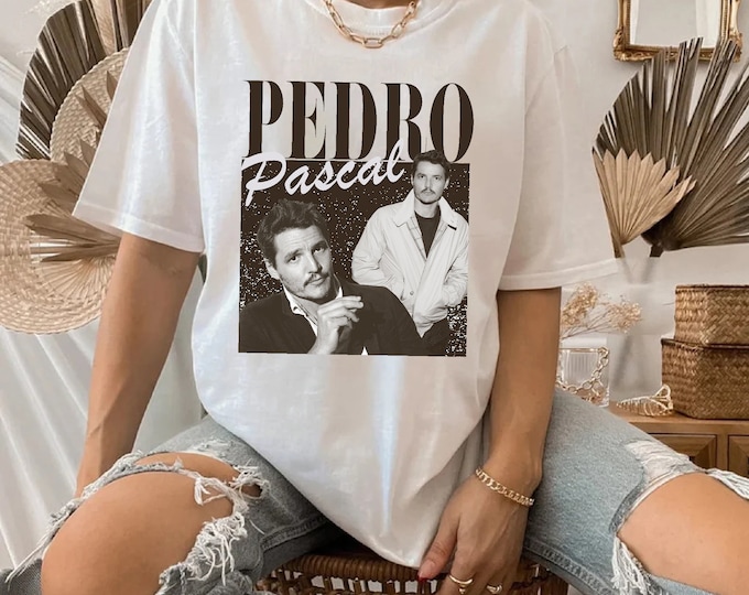 Retro Pedro Pascal PNG, Daddy's Little Girl Png, Daddy Pedro Pascal Png ...