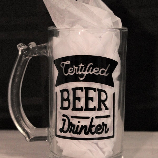 Vinyl Beer Mug - Etsy