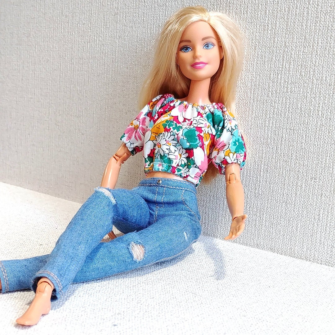 Ripped Jeans for 1/6 Scale Brb Made-to-move Doll - Etsy
