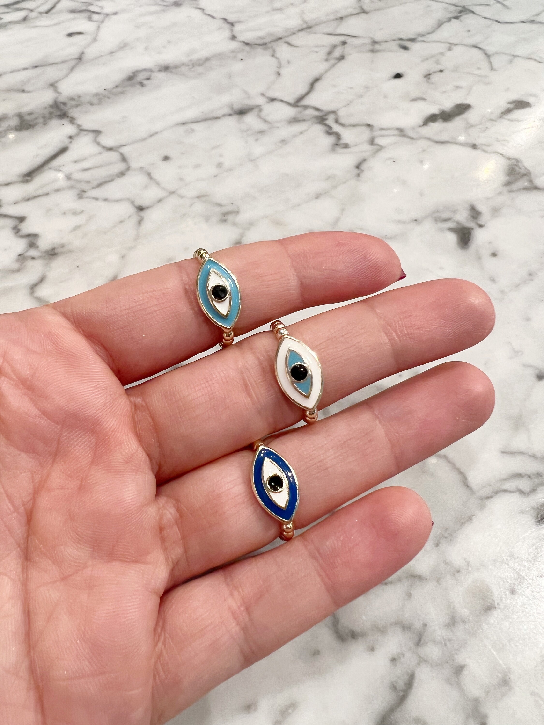 Evil Eye Ring, All Seeing Eye Ring, Spiritual Protection Ring, Eye Ring ...