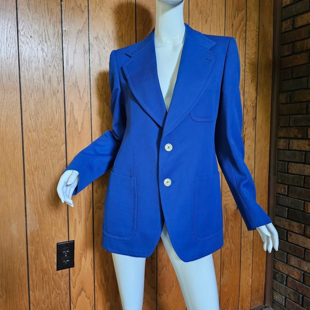 Vintage 60s British Mod Suit Jacket Mr. Edward Blazer Single Breasted ...