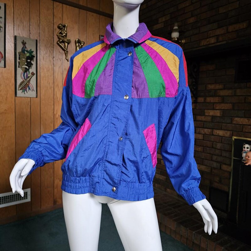 80s Windbreaker - Etsy