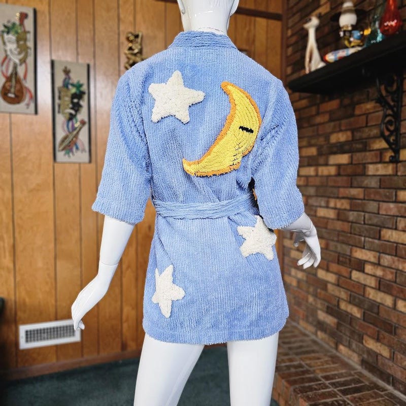 Chenille Robe - Etsy