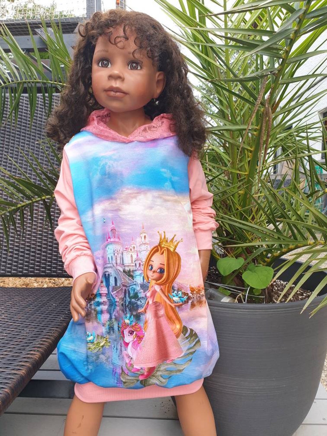 Ballonkleid Kleid Mädchen Outfit Kinder Kids Gr.92-128 - Etsy España