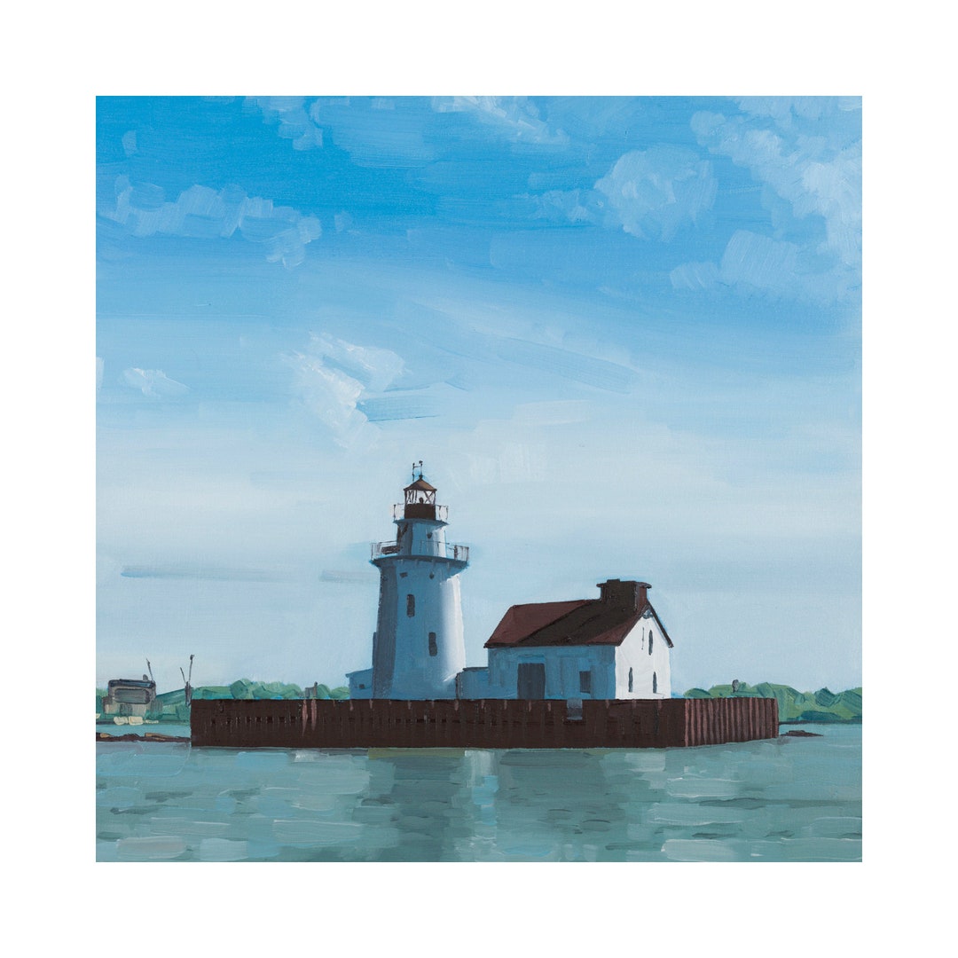 Cleveland Lighthouse, Lake Erie - Etsy