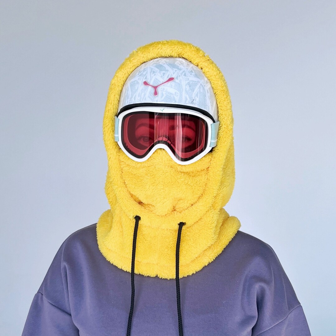 Ski Hood, Over Helmet Hood, Sherpa Hood, Balaclava, Fleece Hood ...