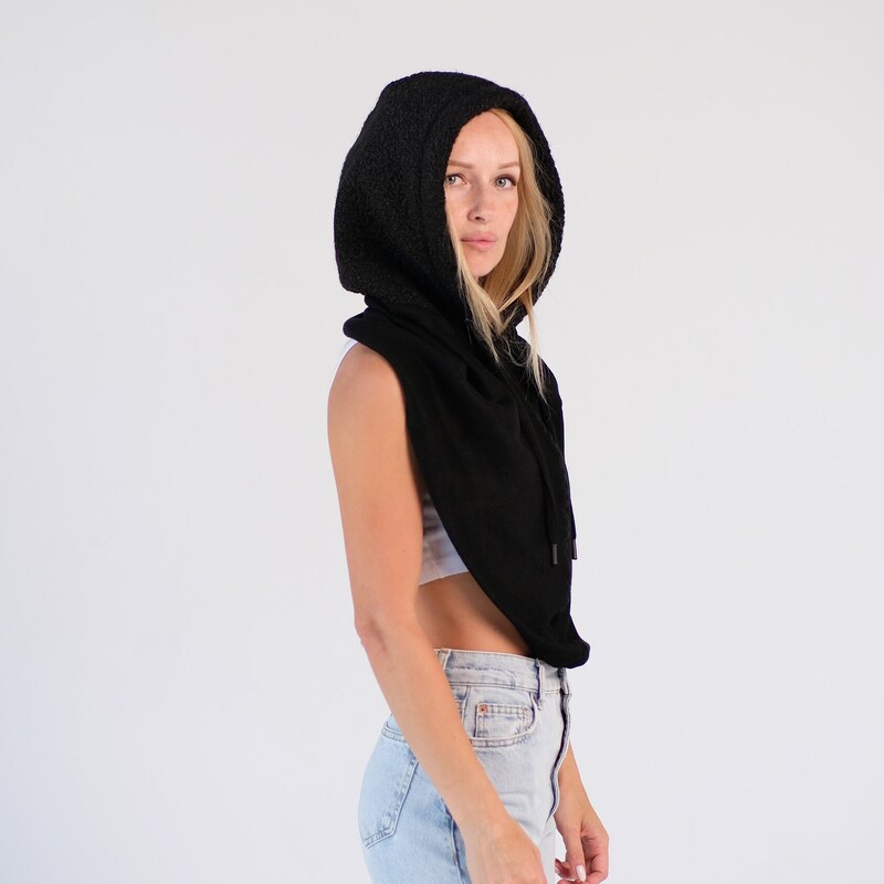 Womens Hooded Scarf - Etsy