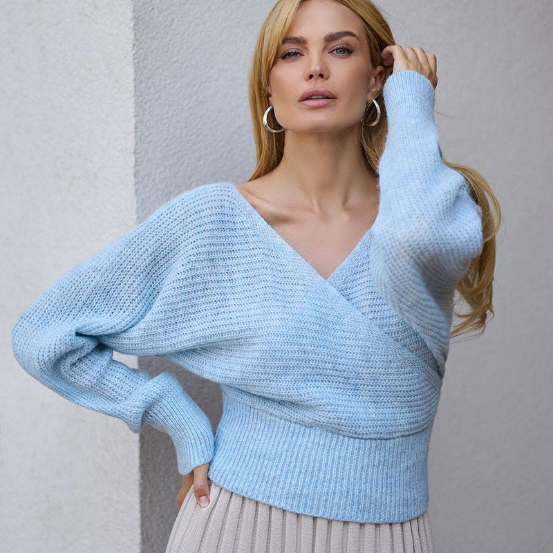 Wrap Sweater - Etsy