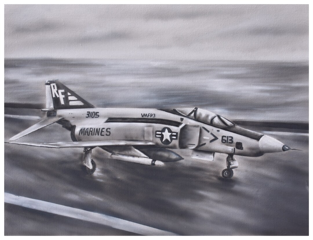 F4 Phantom Fighter Jet Giclee Fine Art Print - Etsy