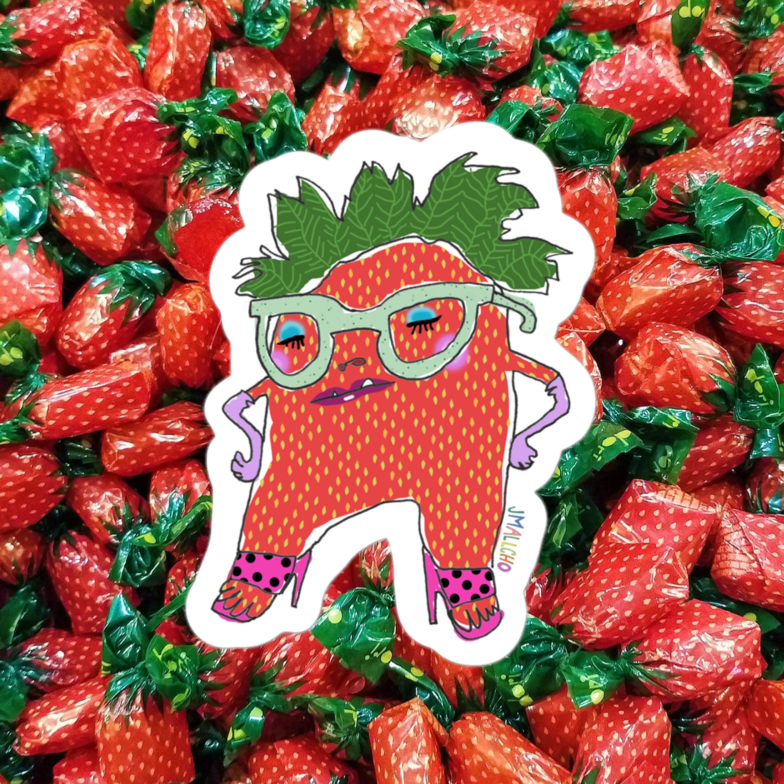 Super Sassy Strawberry Red And Wild Grandma Candy Sticker Etsy super-sassy-strawberry-red-and-wild-grandma-candy-sticker-etsy