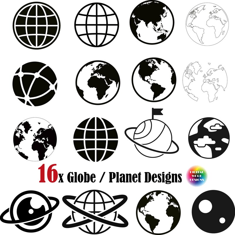 Earth Svg File - Etsy