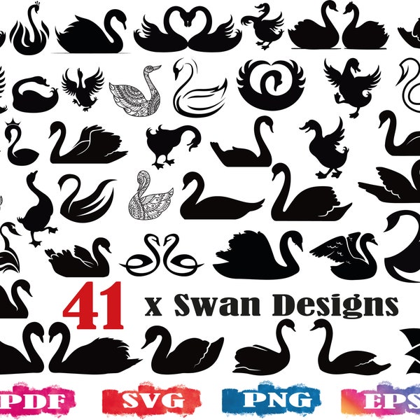 Swan - Etsy