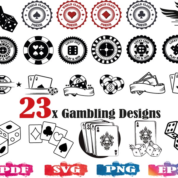 Roulette Svg - Etsy