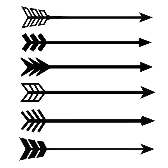 Black Arrows Clip Art