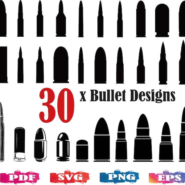 Bullet Svg - Etsy