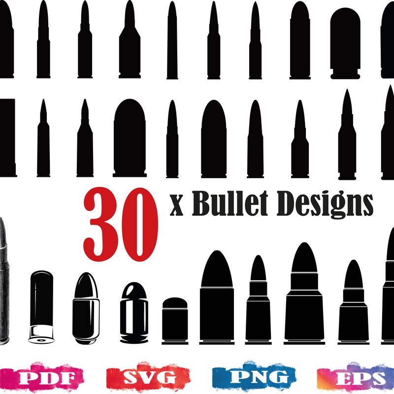 Bullet Svg - Etsy