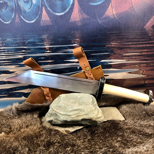 Seax Blade With Sheath - Etsy